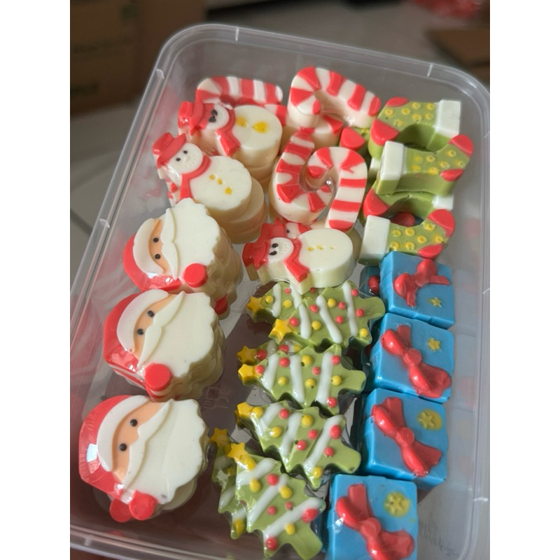 Jual Coklat Karakter Natal 1box isi 50pcs | Shopee Indonesia