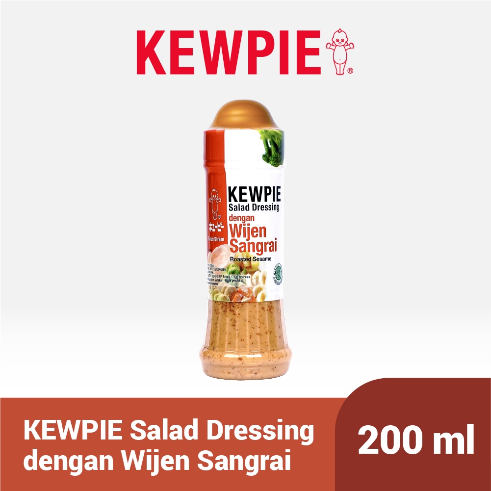 Jual KEWPIE Wijen Sangrai 200 ml Salad Dressing Roasted Sesame Saus Caesar Salad Tomat Pedas ...