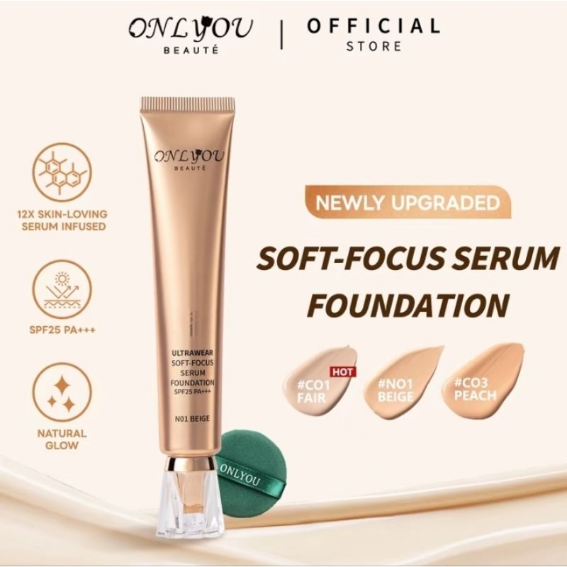 Jual ONLYOU Serum Foudation Concealer Coverage Waterproof | Shopee ...
