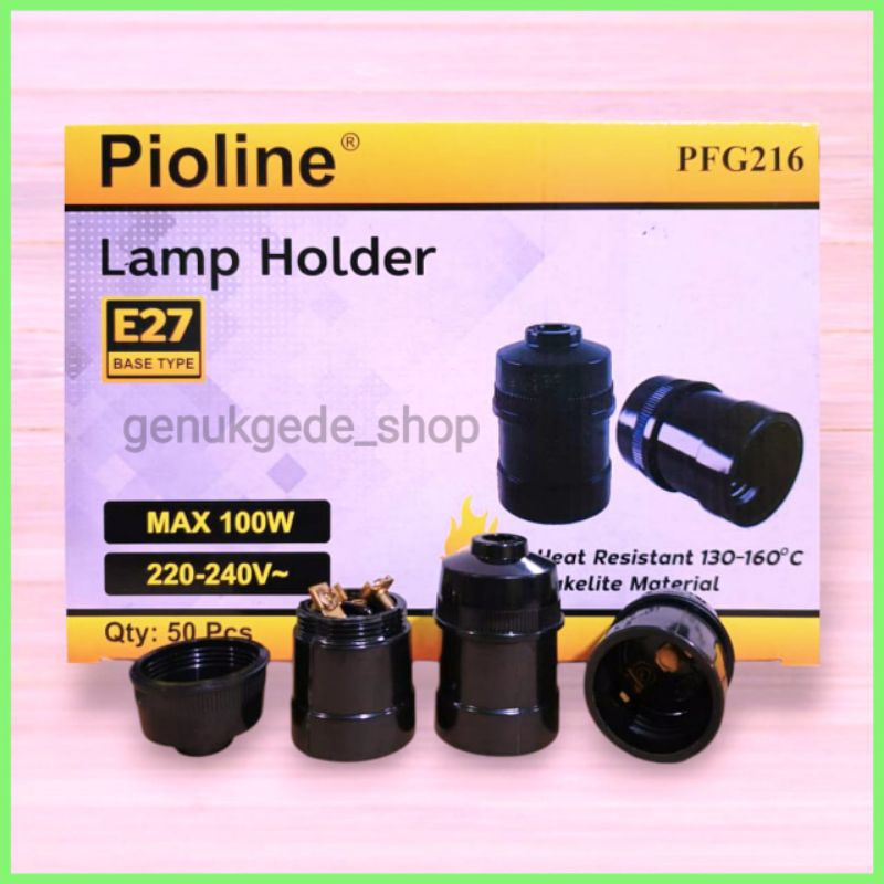 Jual Fitting Gantung PIOLINE , Fitting Gantung Lampu E27, Fitting ...