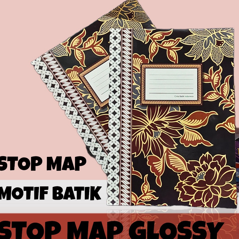 Jual Borong Terkini STOPMAP MOTIF BATIK GLOSSY 1 PACK ISI 1 PCS | Shopee Indonesia