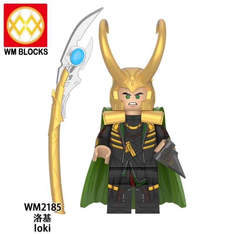 Jual Mini Action Figure Loki Marvel Avenger Brick Mainan Balok Rakit ...