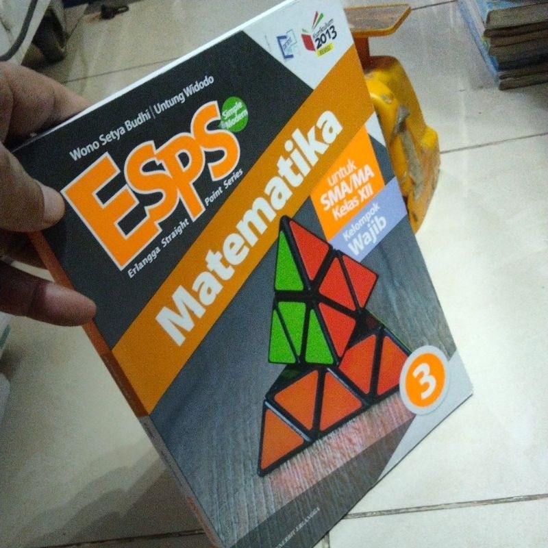 Jual ESPS MATEMATIKA Wajib SMA/MA KELAS 12 K13 REVISI Wono Setya Budhi ...