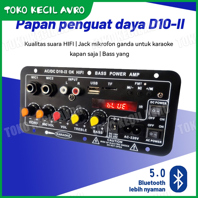 Jual Amplifiers Untuk 8-12 Inci Speaker AC 220V 12V 24V Penguat ...