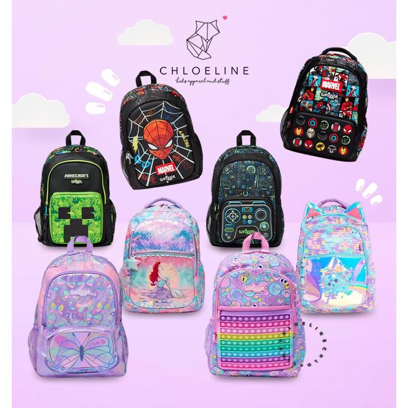 Jual TAS SMIGGLE BACKPACK RANSEL ANAK AVENGERS POP IT SPIDERMAN ...