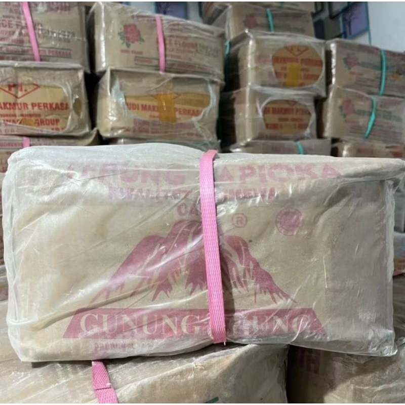 Jual Tepung Tapioka Sagu Kemasan Cap Gunung Agung 500gr 1 Dus isi 20 ...