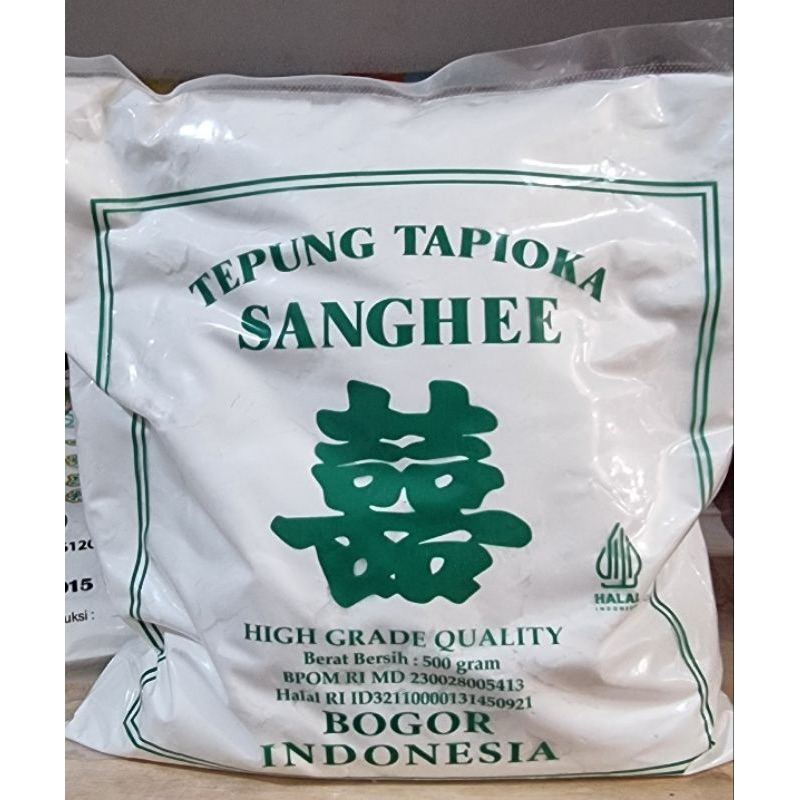Jual TEPUNG TAPIOKA SANGHEE 500G / TEPUNG KANJI SANGHEE 500G | Shopee Indonesia