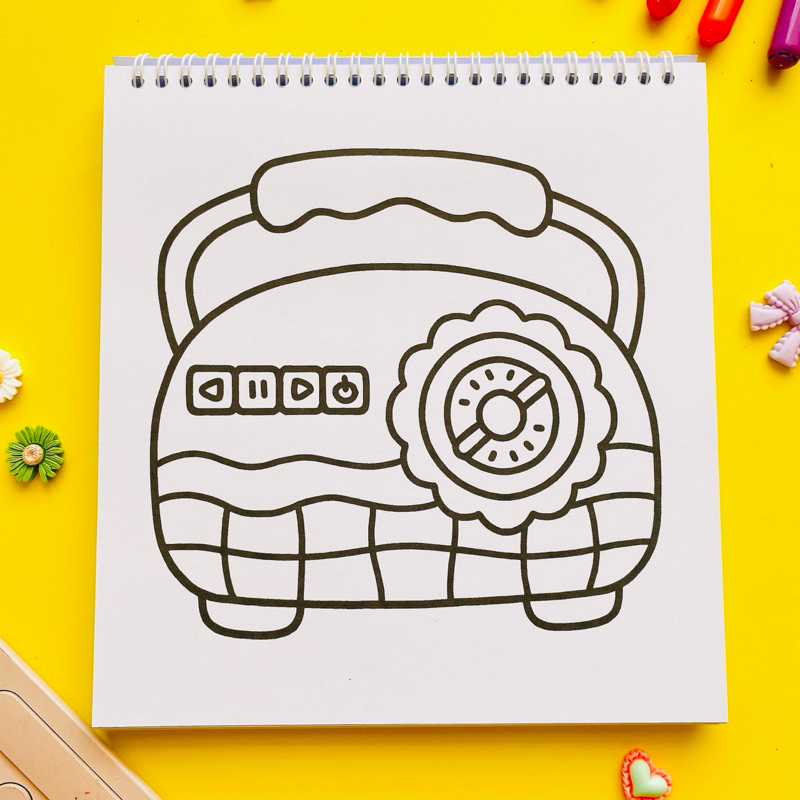 Jual Cozy And Cute Bold And Easy Coloring Book - Buku Mewarnai Simpel ...