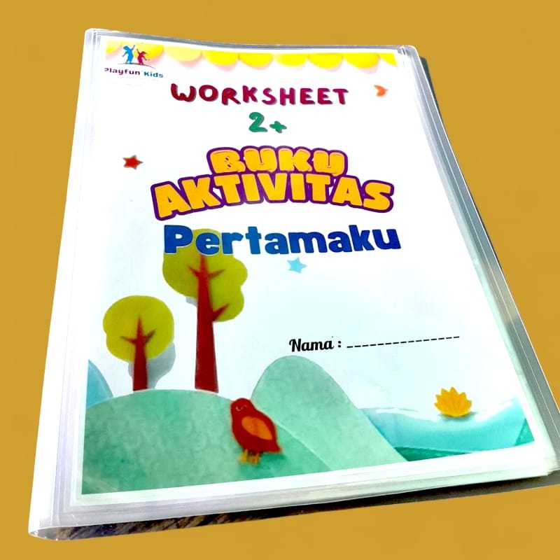 Jual Buku Aktivitas Pertamaku anak PAUD (Worksheet Buku Anak TK) - Wipe ...
