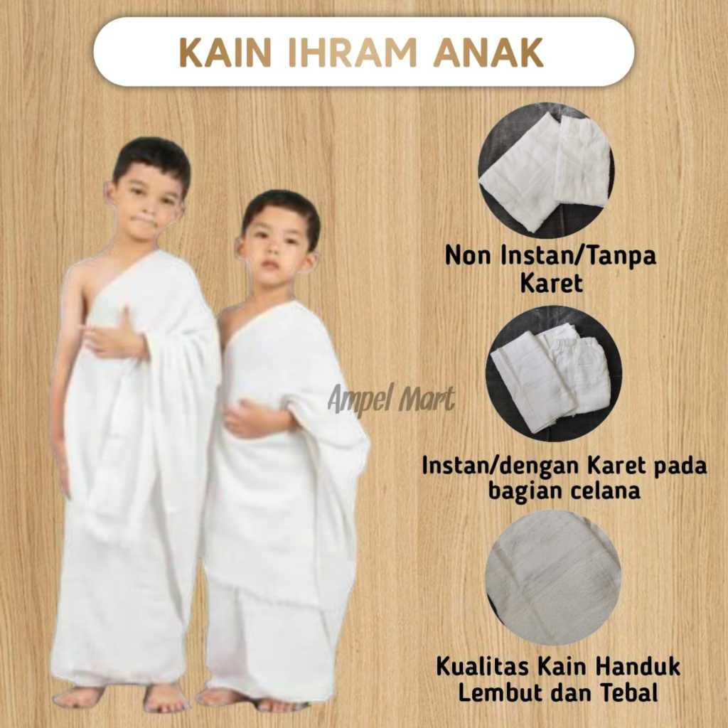 Jual Kain Ihram Anak Kain Ihram Manasik Haji Umroh Anak TK & SD Kain ... Jual Kain Ihram Anak Kain Ihram Manasik Haji Umroh Anak TK & SD Kain ...