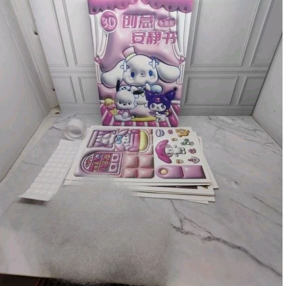 Jual diy paper doll sanrio sticker dekor box 3d premium/stiker dekor ...