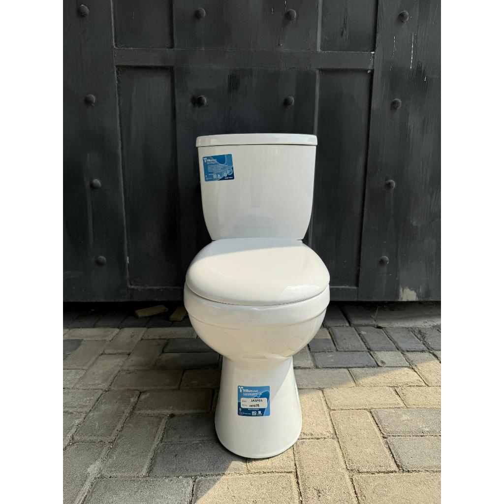 Jual Closet Duduk Triliun Jasper Series Kloset Toilet WC Flushing ...