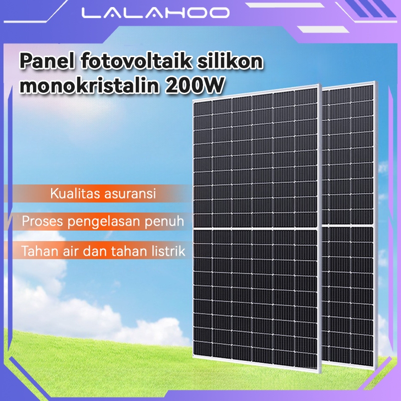 Jual Solar Panel 200wp Mono Solar Cell Panel Solarcell PV Panel ...