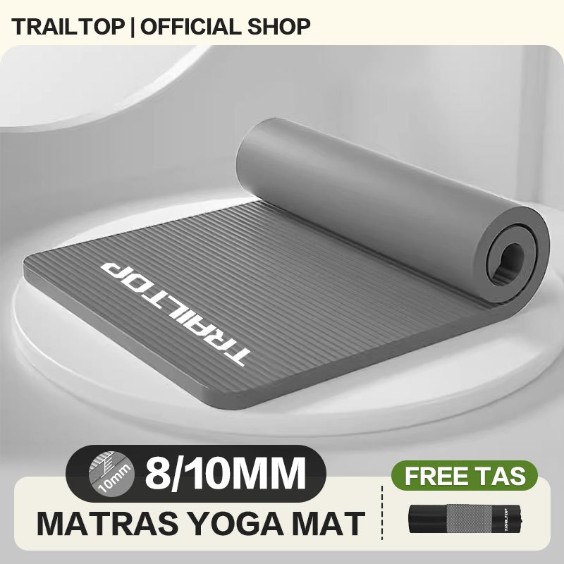 Jual [READY] TrailTop Matras Olahraga NBR Yoga Mat Matras Yoga Anti ...