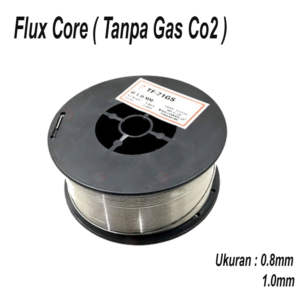 Jual Kawat Las Mig Tanpa Gas Co2 / Kawat Las Mig 0.8mm 1.0mm - 1kg Flux Core Wire Daiden ...