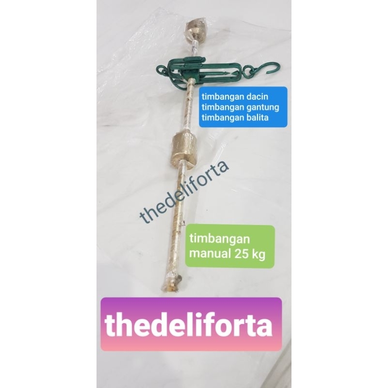 Jual Timbangan dacin 25kg /timbangan balita 25kg/timbangan watangan ...