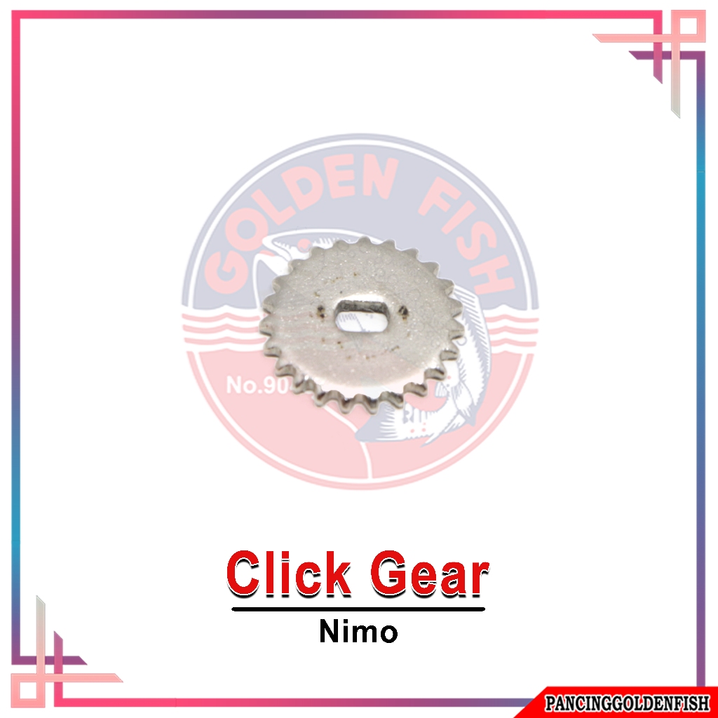 Jual CLICK GEAR KHUSUS REEL GOLDENFISH NIMO | Shopee Indonesia