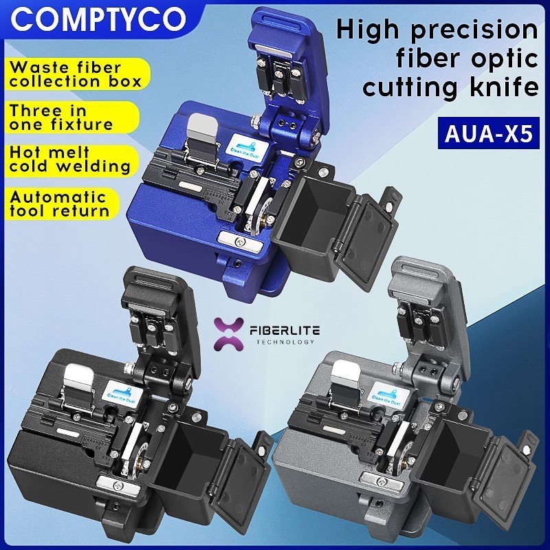 Jual AUA-X5 Fiber Cleaver Cutter Fiber Optik COMPTYCO Fly Cocok untuk ...