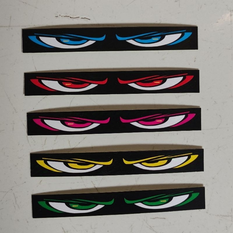 Jual stiker setrobo mata miniatur bus basuri 5 pcs | Shopee Indonesia