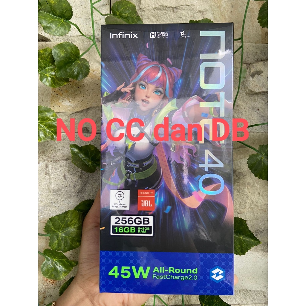 Jual Infinix Note 40 8/256 garansi resmi Norepack | Shopee Indonesia