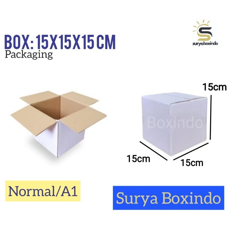 Jual Box 15x15x15cm/Kardus/Karton/amdk 12x120ml)/boxnormal/pokos ...