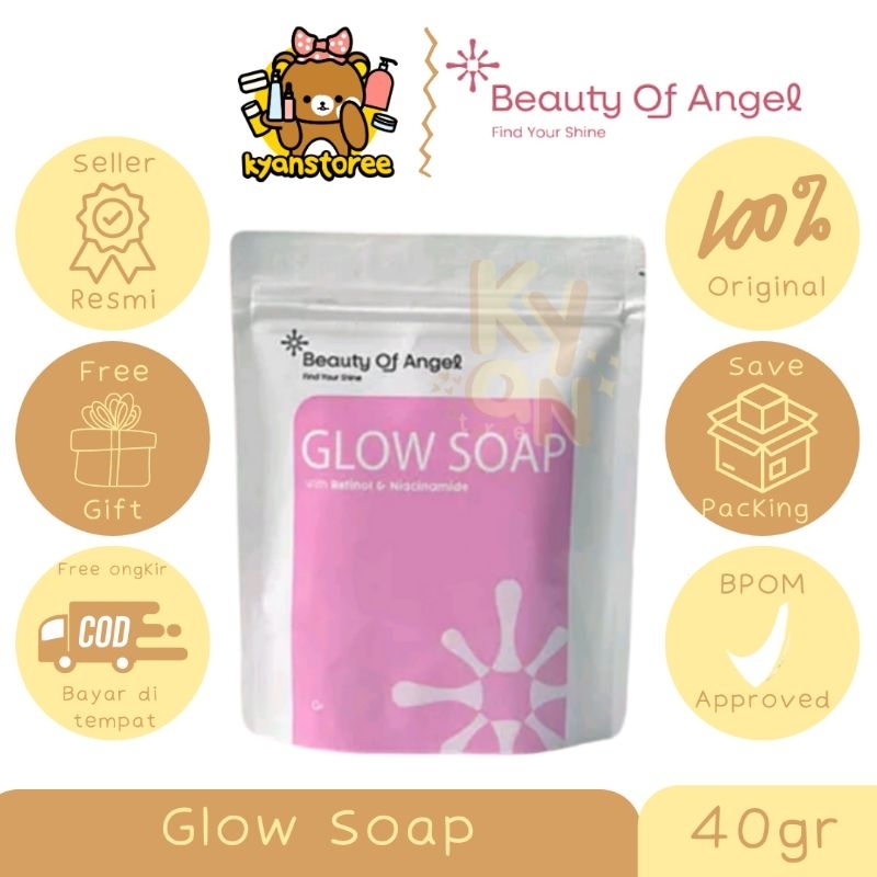Jual BEAUTY OF ANGEL GLOW SOAP WITH RETINOL AND NIACINAMIDE | Shopee ...