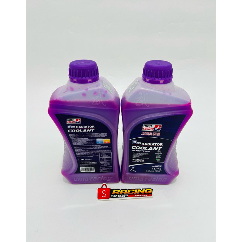 Jual AIR RADIATOR COOLANT UMA RACING 1L 1 LITER UMARACING 1000ML UNGU ...
