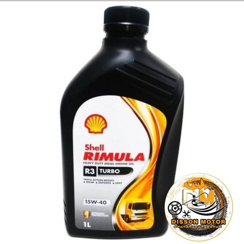 Jual Shell Rimula R3 Turbo Diesel 15W-40 (1liter) Oli Mesin Shell ...