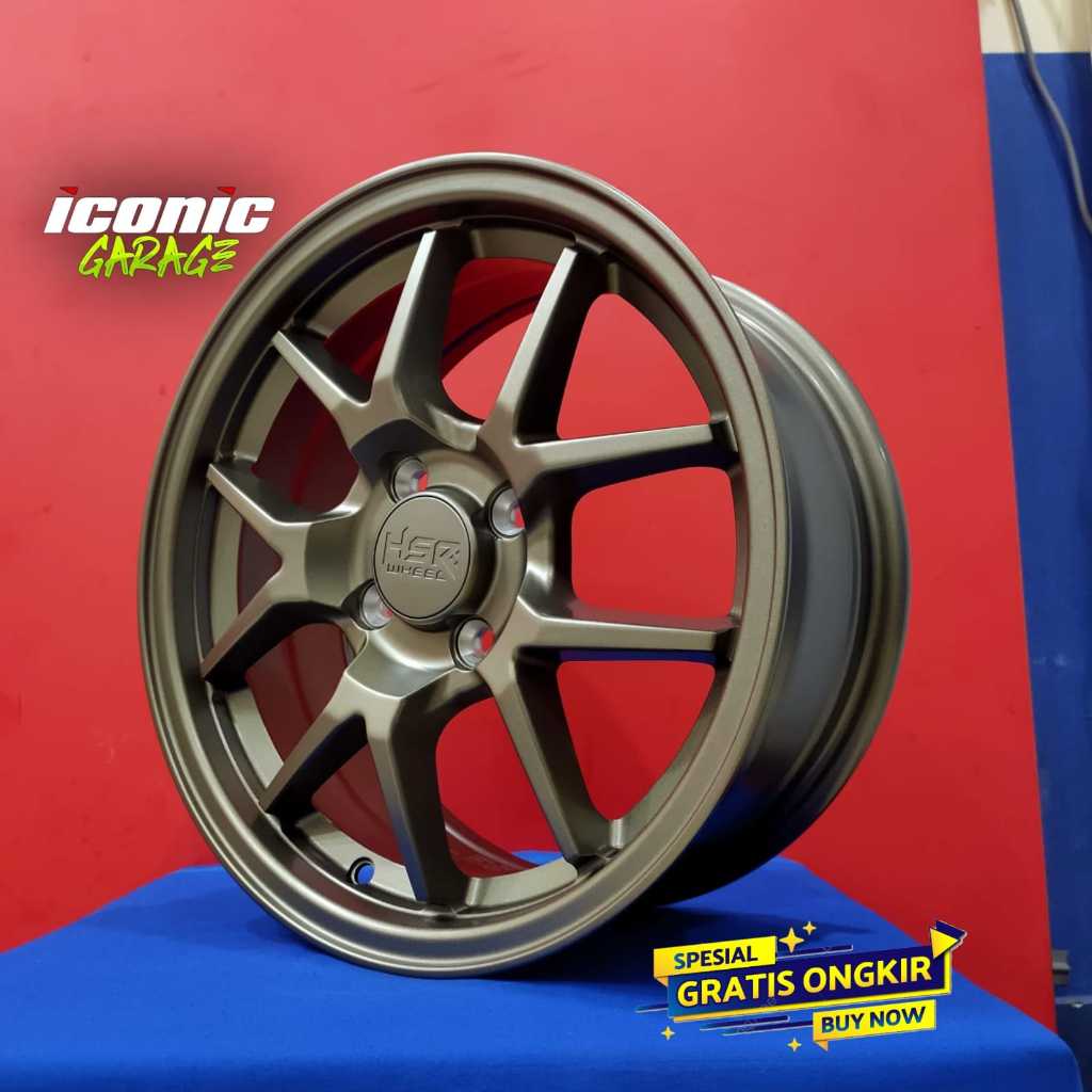 Jual velg mobil hyura hsr ring15 cocok sigra calya brio ayla mobilio freed yaris jazzcity vios ...