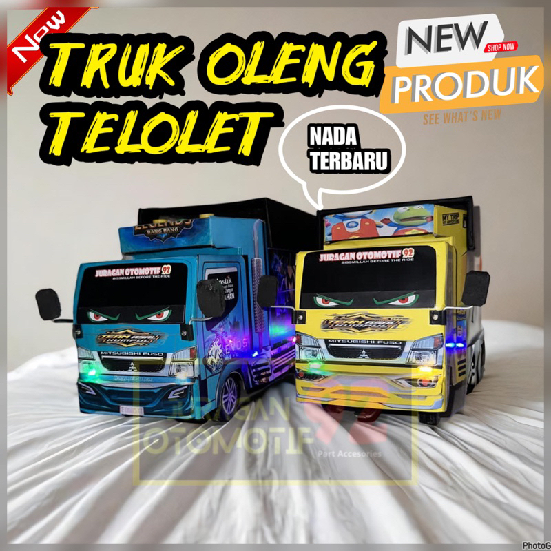 Jual MOBIL MAINAN TRUK OLENG SUARA TELOLET BASURI TRUCK MINIATUR ...
