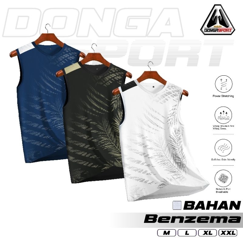 Jual BSL 12 SINGLET RF Baju Badminton Singlet Dewasa Kaos Olahraga ...