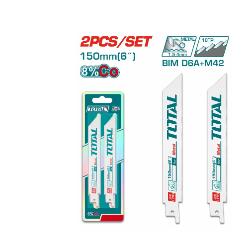 Jual Mata Gergaji Reciprocating Saw Blade untuk Besi Metal TOTAL ...