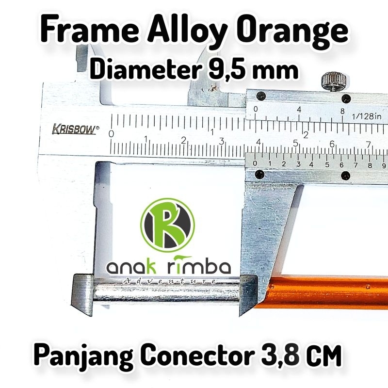 Jual FRAME ALLOY 9,5 MM PANJANG BY REQUES MAX 43 CM | Shopee Indonesia