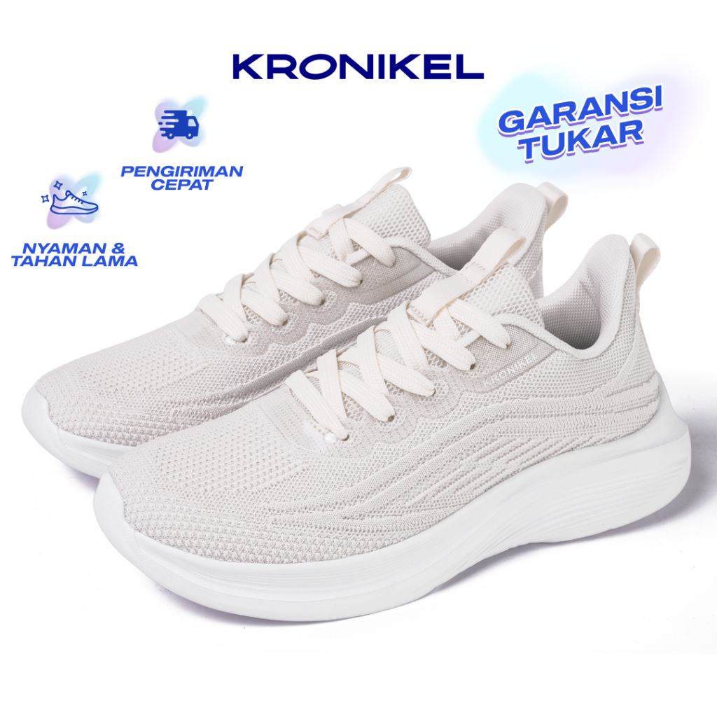 Jual KRONIKEL Active Air Lite Sepatu Sneakers Wanita Running Olahraga ...