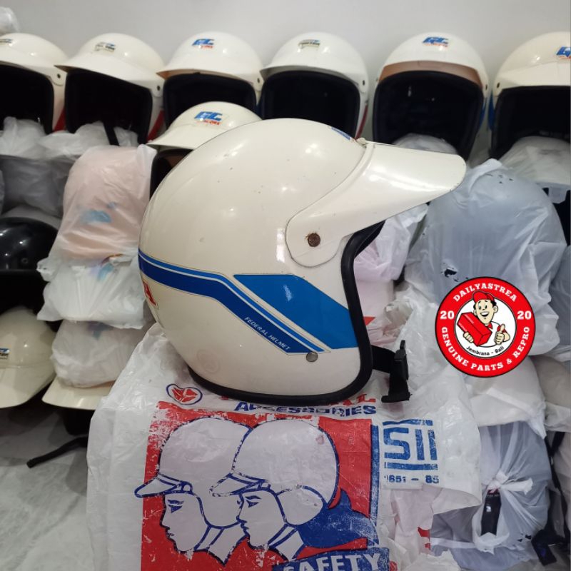 Jual HELM FEDERAL HELMET ACCESSORIES MOTOR HONDA GL SERIES ANTIK LAWAS ...