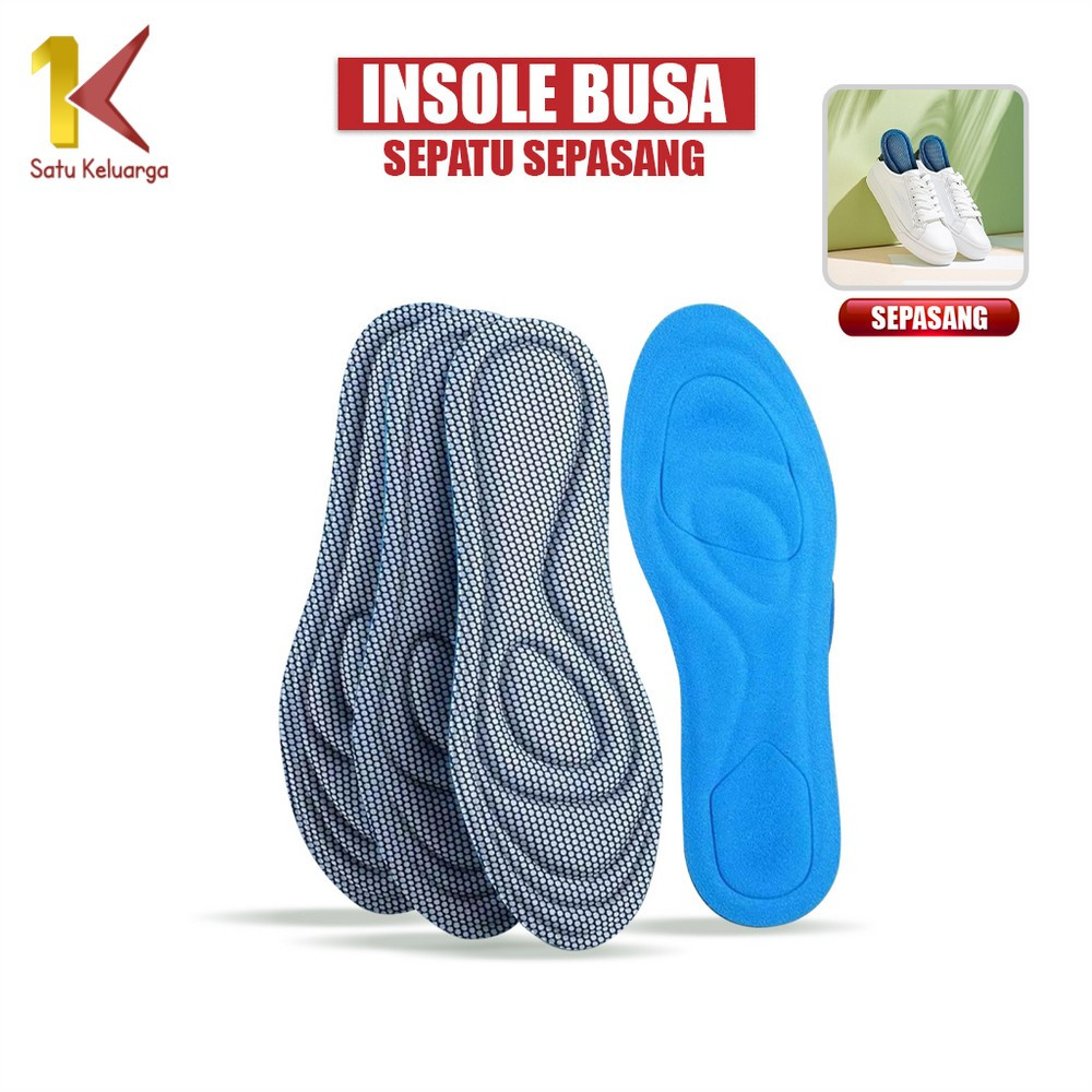Jual Satu Keluarga Alas Kaki Insole Busa Empuk Sepasang S64 Insole ...