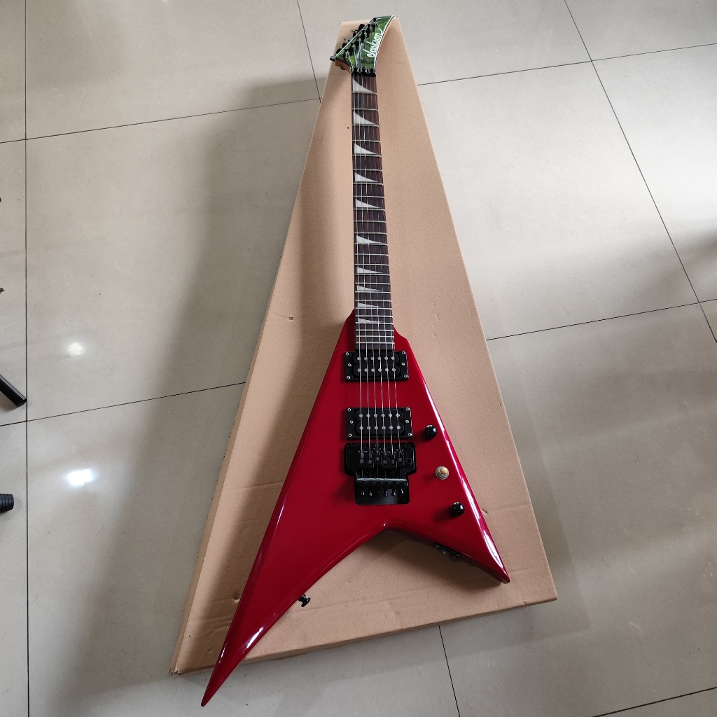 Jual Gitar Listrik Elektrik Jackson Flying V Custom High Quality ...