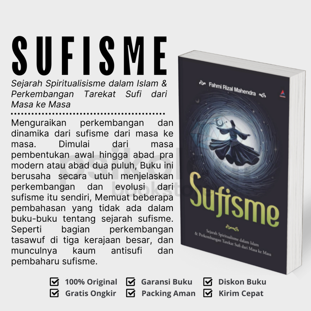 Jual Buku Sufisme : Sejarah Spiritualisme Dalam Islam & Perkembangan ...