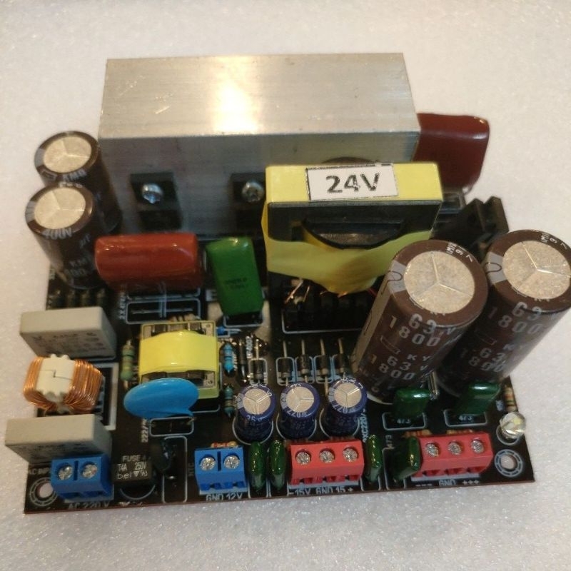 Jual TRAFO SMPS SWITCHING 8A CT 24V EXTRA 1.5A CT 15V & 0-12V | Shopee ...