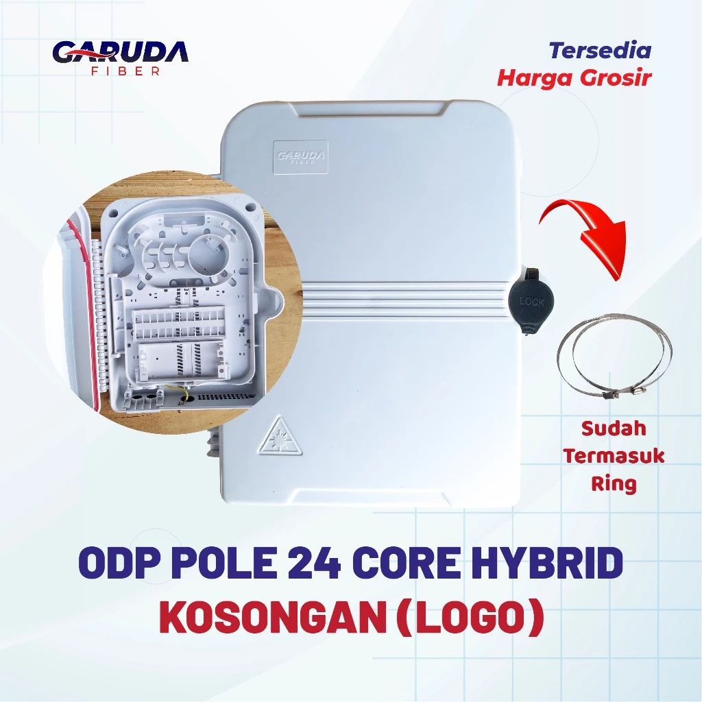 Jual KOKOH! ODP Pole (24 Core)Kosongan Hybrid(Bisa PLC/BOX) - Kabel Box ...