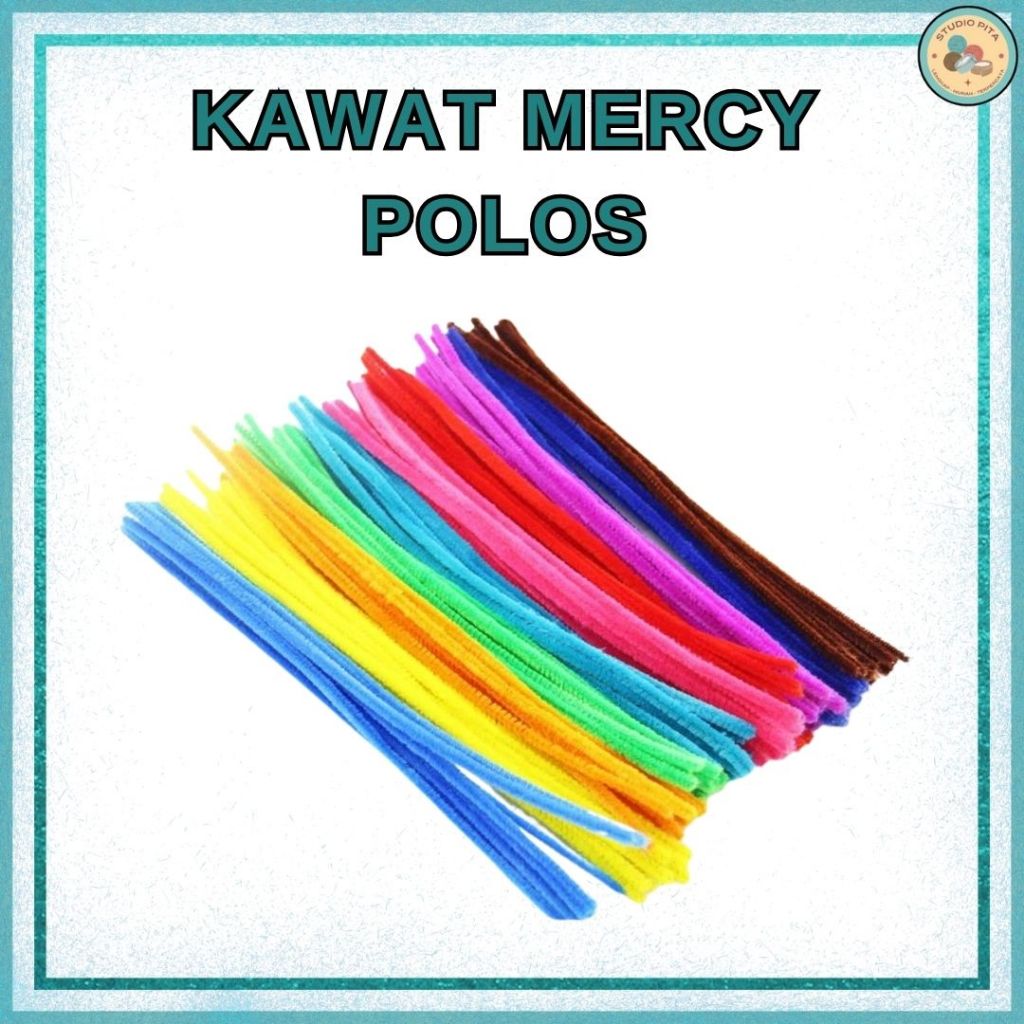 Jual Kawat Bulu Mercy Polos Pipe Cleaner 100 pcs | Shopee Indonesia