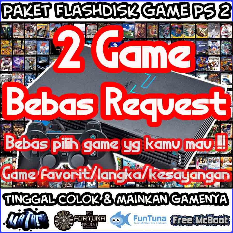 Jual Paket 2 Game Flashdisk Game PS2 PS 2 Matrix McBoot Bebas Request | Shopee Indonesia