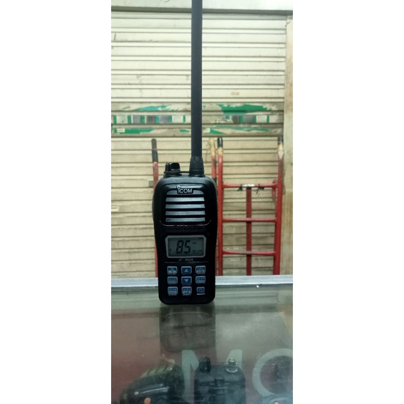 Jual ht icom ic m24 marine ht Chanel khusus kapal bekas | Shopee Indonesia