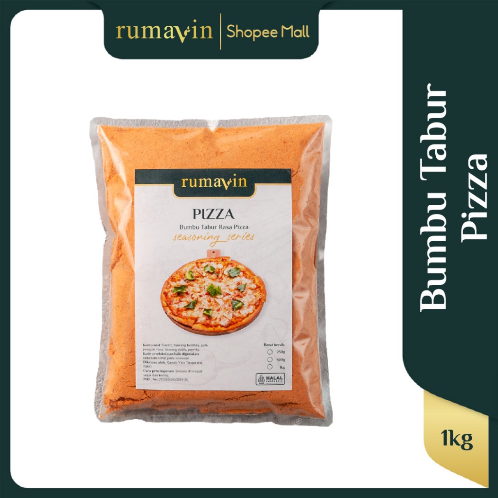 Jual Rumavin - Premium Bumbu Tabur Pizza | Shopee Indonesia