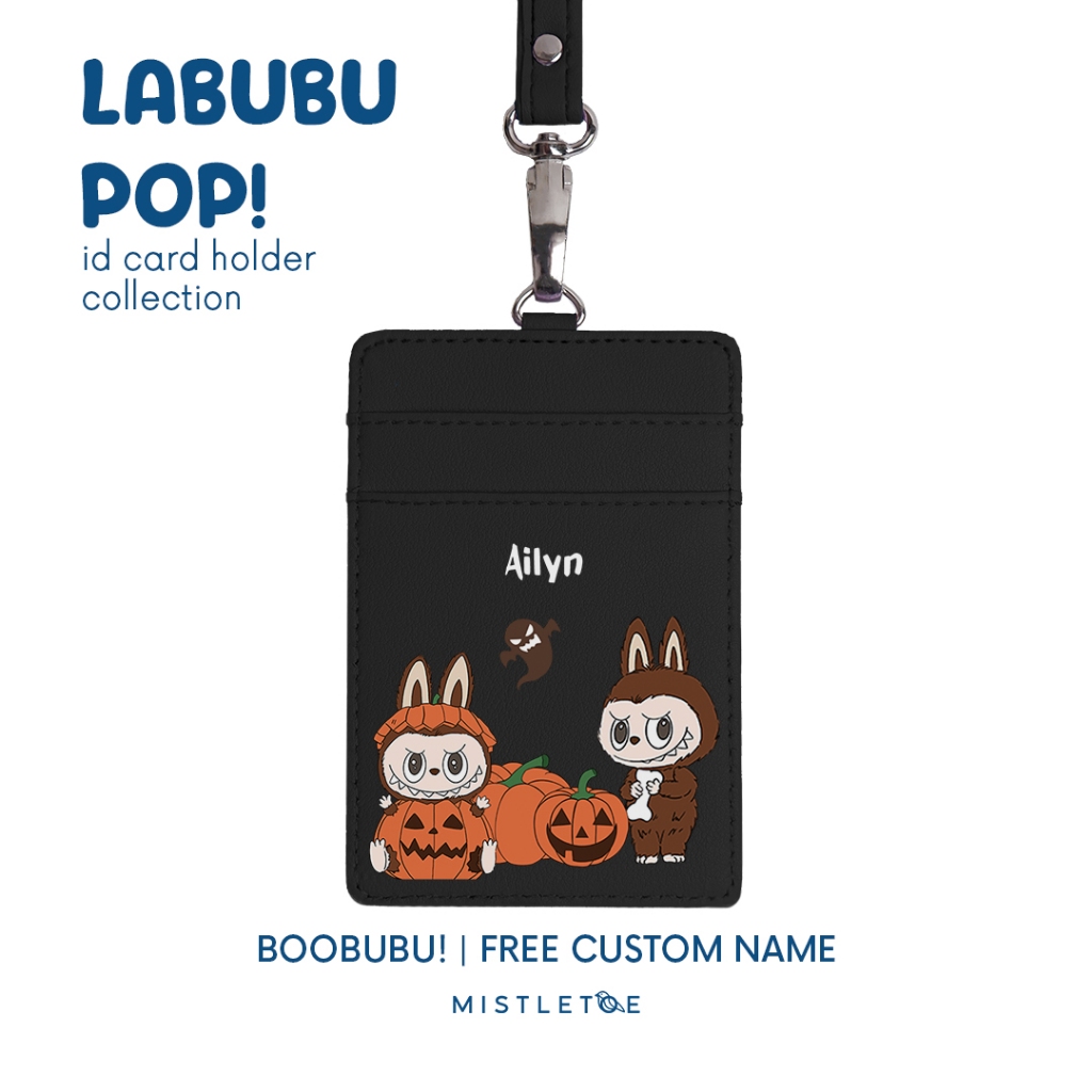 Jual Labubu Pop! Custom ID Card Holder - Lanyard - Name Tag | Shopee ...