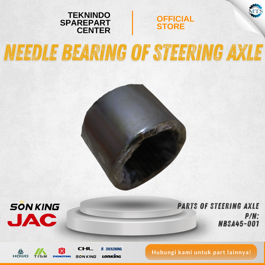 Jual NEEDLE BEARING OF STEERING AXLE JAC CPCD45H/LR4B3-22 / FK-B02 ...
