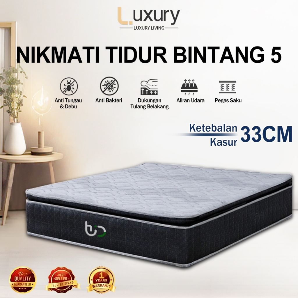 Jual LL Spring Bed Kasur / Kasur Spring Bed / Kotak Independen Kemasan ...