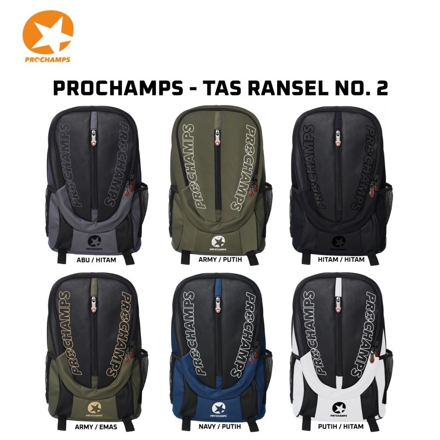 Jual PROCHAMPS No 2 - Backpack / Tas Ransel Badminton | Shopee Indonesia