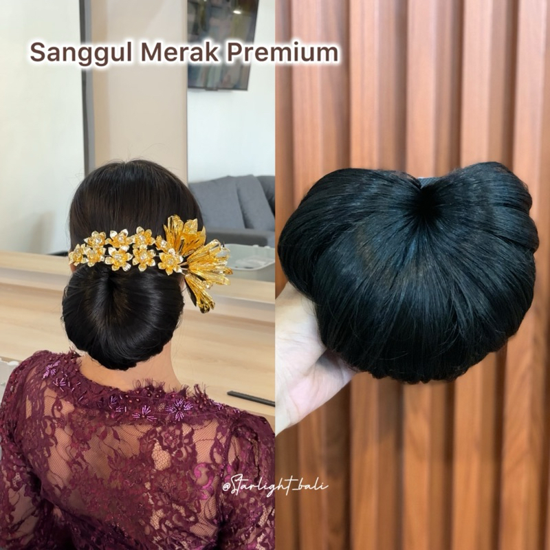 Jual Sanggul Merak Premium / Sanggul Bali / Sanggul Praktis | Shopee ...