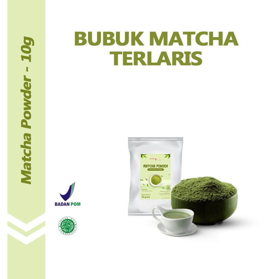 Jual Tester Pure Matcha Powder Sample Bubuk Matcha Murni Premium 10 Gr ...
